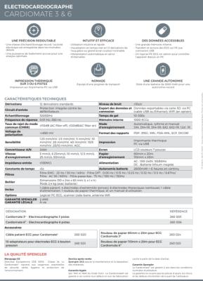 ECG CARDIOMATE 3 Spengler